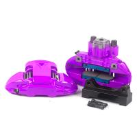 China 9N Purple Color 380-400mm Brake Disc Auto Parts and Spares 19-20 inch 6-Piston Brake Caliper Rear Wheel for sale