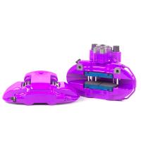 China 9N Purple Color 380-400mm Brake Disc Auto Parts and Spares 19-20 inch 6-Piston Brake Caliper Rear Wheel for sale
