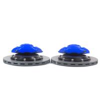 China 9N Blue Color 380-400mm Brake Disc Auto Parts and Spares 19-20 inch 6-Piston Brake Caliper Rear Wheel for sale