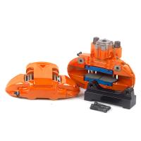 China 9N Orange Color 380-400mm Brake Disc Auto Parts and Spares 19-20 inch 6-Piston Brake Caliper Rear Wheel for sale