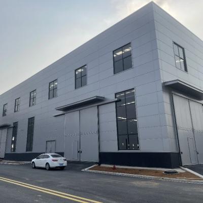 China Galvanised Steel Frame Prefabricated Warehouse for sale
