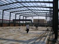 China Prefab Space Frame Steel Structure Building Industrial Metal Storage Unit Q235B for sale