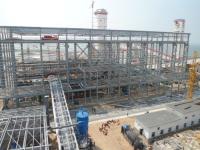 China Industrial Pre Engineered PEB Steel Building Structure Heavy Gauge Steel Construction for sale