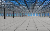 China Prefab Space Frame Steel Structure Building Industrial Metal Storage Unit Q235B for sale
