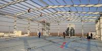 China Industrial Steel Frame Structure Construction for sale