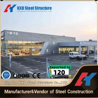 China Q345 Q235 Light Steel Frame Workshop Steel Structure Garage For Auto Service Center for sale