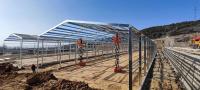 China Customizable Eco Friendly PEB Steel Building Pre Engineered Steel Structures for sale