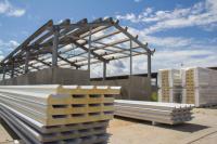 China High Strength Prefab Industrial Steel Building Hangar Bridge Warehouse Construction for sale
