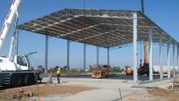 China Modern Prefab High Rise Steel Building Construction Steel Frame Structure Building for sale