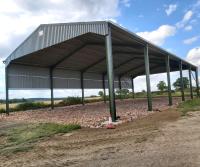 China Industrial Prefabricated Steel Structure Warehouse Construction Farm Shed Building for sale
