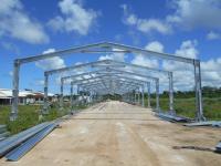 China High Strength Peb Steel Structure Fabrication For Warehouse Workshop Shopping Mall for sale