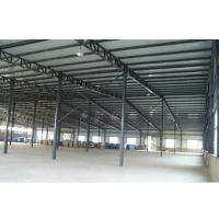 China Prefabricated Industrial Metal Warehouse Multi Span Structural Steel Beams And Columns for sale