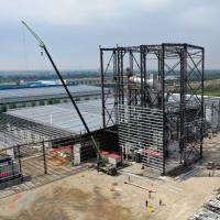 China Pre Engineered Metal Construction Building Low Maintenance Weather Resistance for sale