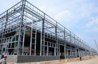 China Anti Corrosion Galvanized Steel Structure Building Prefabricated Metal Frame Warehouse for sale