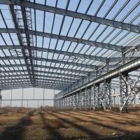 China Wind Resist Metal Construction Building Prefabricated High Strength Steel Structure for sale