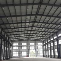 China Wind Resist Metal Construction Building Prefabricated High Strength Steel Structure for sale