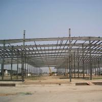 China Custom Prefab Steel Frame Building Epoxy Painting 50 Year Life Q235 Q355 for sale