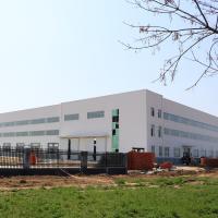China Custom Prefab Steel Frame Building Epoxy Painting 50 Year Life Q235 Q355 for sale