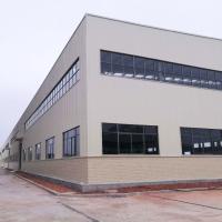 China Custom Prefab Steel Frame Building Epoxy Painting 50 Year Life Q235 Q355 for sale