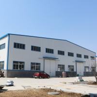 China 35m Clear Span Steel Structure Prefabricated Light Weight Building for Warehouse Workshop for sale