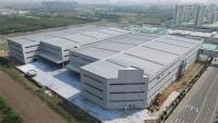 China Multi Storey Steel Structure Industrial Warehouse Prefabricated Insulated Metal Building 2000 Tons Capacity for sale