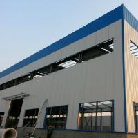 China Heavy Load Bearing Metal Construction Building Lightweight Steel Frame Prefab Building for sale