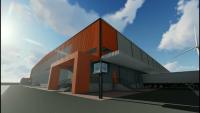 China Q345 GB Standard Prefabricated Steel Structure Warehouse Painted for sale