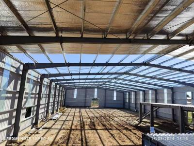 China Architectural Designed Prefab Steel Structure Frame Warehouse Earthquake Against for sale