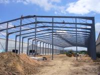China Hurricane Proof High Strength Steel Structural Prefabricated Metal Building for sale