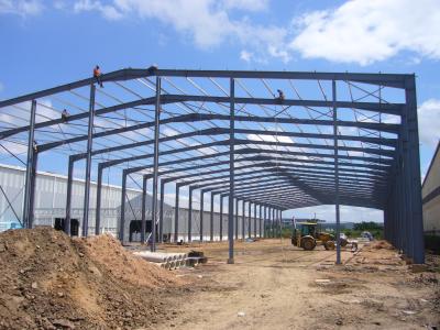 China Hurricane Proof High Strength Steel Structural Prefabricated Metal Building for sale