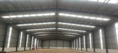 China Quick Installing Single Layer Steel Structure Frame Prefabricated Storage Hangar for sale