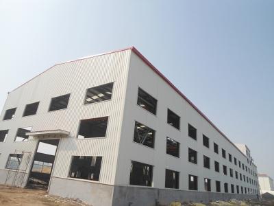 China High Strength Frame Metal Structural Prefabricated Steel Buildings With Customized Design for sale