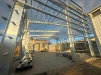 China Hot Dip Galvanized Surface Ultimate Upgrade Affordable Modern Contemporary Metal Construction Building for sale
