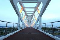 China Welded Steel Box Girder Bridge For Heavy Traffic Long Spans Low Maintenance for sale