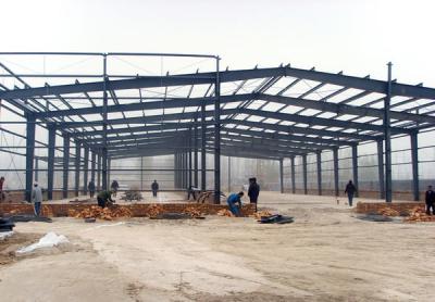China Over 30 Meters Large Span Durable Steel Warehouse Storage Building for sale
