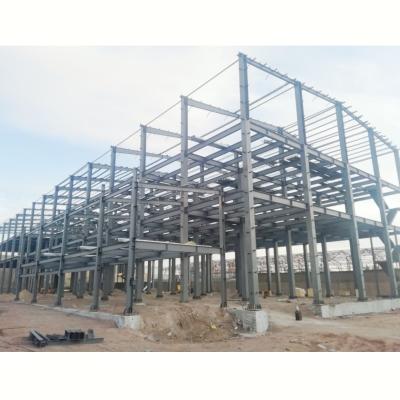 China Steel Structure Warehouse Shed With Ridge Ventilation Meeting Customers' Requirement And Workshop Visit for sale