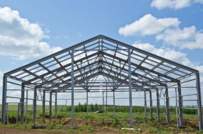 China Industrial Steel Structure Prefabricated Metal Warehouse Storage Shed for sale