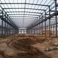 China 1-30tons cranes approval portable steel structure prefabricated warehouse construction for sale