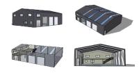 China Custom Prefabricated Steel Structure Building Warehouse Workshop Construction for sale