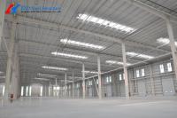 China Custom Coated Steel Structure Prefabricated Metal Warehouse Hangar Building for sale