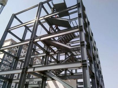 China 3-5 Storeys Prefabricated Steel Frame Warehouse Offices Shopping Mall Commercial Buildings for sale