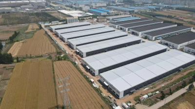 China Custom Quick Easy Installed Prefabricated Steel Logistics Warehousing Distribution Zone for sale