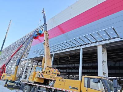 China Metal Building Prefabricated H Steel Structural House For Warehouse Workshop Office Shop for sale
