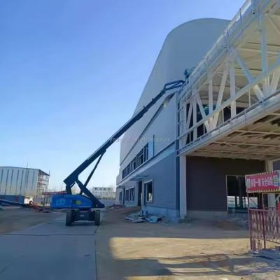 China Customized High Strength Pre-Engineered Industrial Construction Solution Modern Design Steel Structure Workshop Factory Building for sale