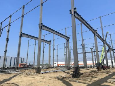 China Fire Resistant Steel Factory Buildings Industrial Grade Metal Structures for sale