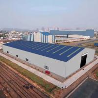 China Customized Prefabricated Steel Structure Metal Building Workshops Plants Pole Barn Kits For Farm Shed Self-Storage Workshop for sale