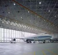 China Modern Customized Steel Structure Building Prefab Warehouse Workshop Aircraft Hangar Office for sale