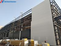 China Insulated Sandwich Roof Prefabricated Light Structural Steel Structure Warehouse Construction for sale