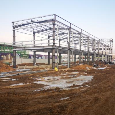 China Light Structural Steel Structure Prefabricated Metal Warehouse Shed for sale