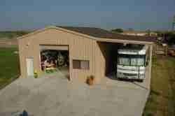 China Outside Portable Rv Storage Canopy Car Parking Tent Carport Garage Building for sale